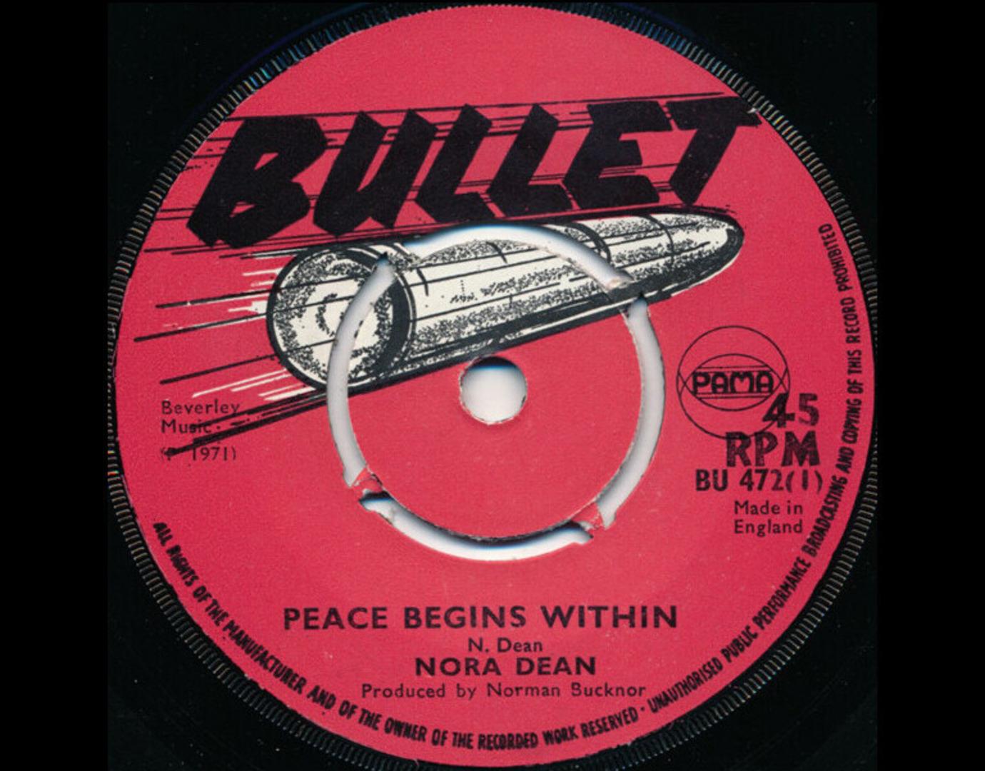 Version to version: Nora Dean “Peace Begins Within” - The Wire